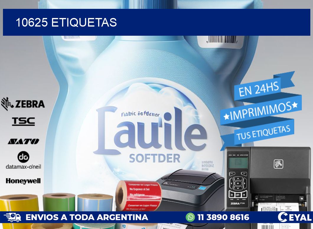 10625 ETIQUETAS | Impresoras Etiquetas